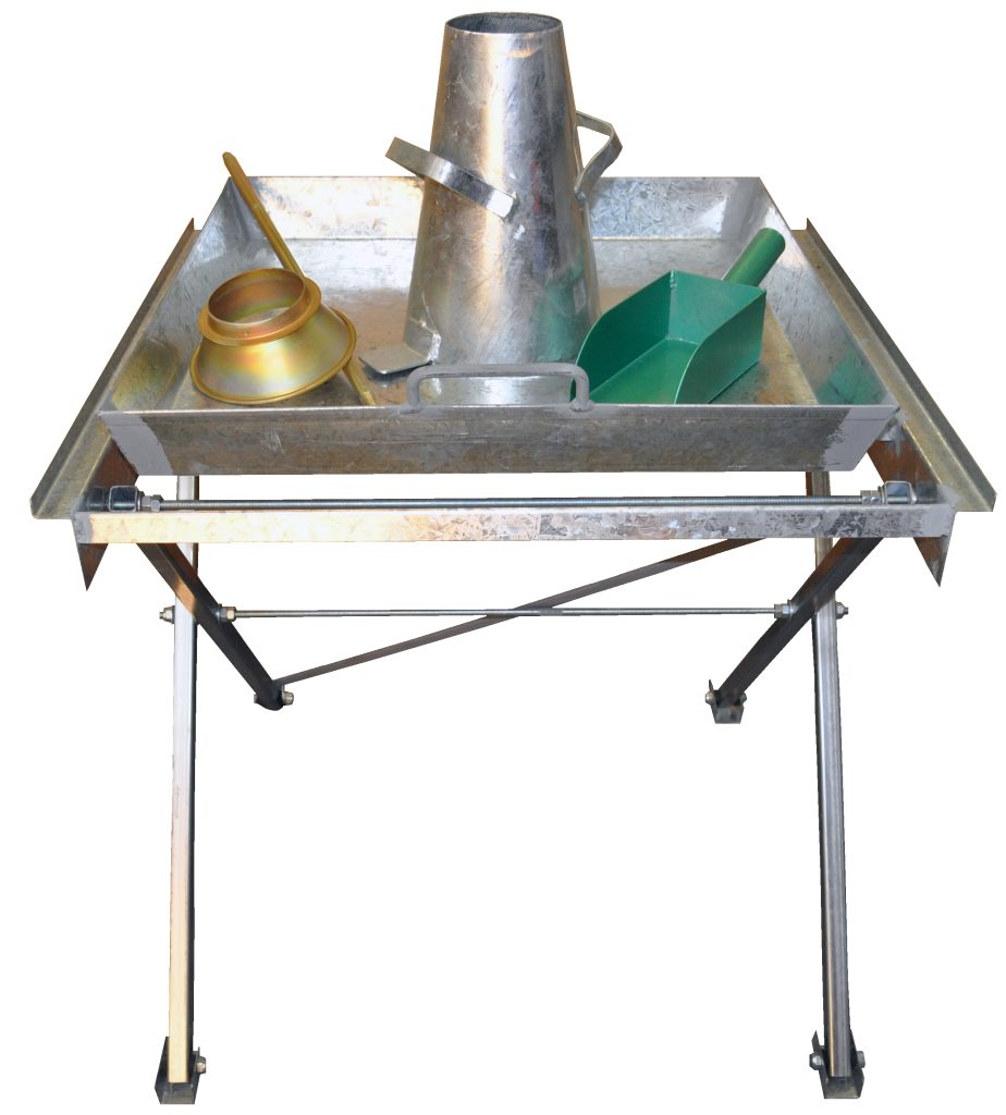 Concrete Test Table Folding For Concrete & Cement Testing | Enquire Online